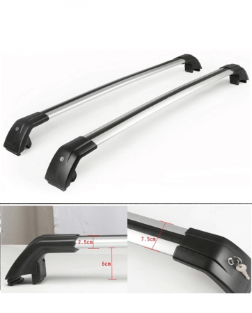 Universal Roof Bars & Racks for Flush Rails | Easy Installation for Cars